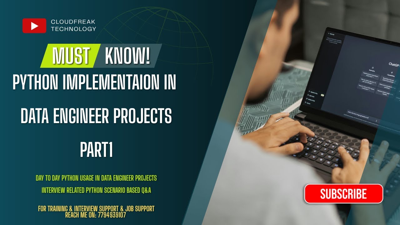 Python Free workshop && Python Usage in Data Engineer projects #python #azure #azuredataengineer