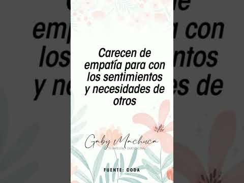 Patrones Y Características De La #codependencia 🤗😔 #gabymachuca