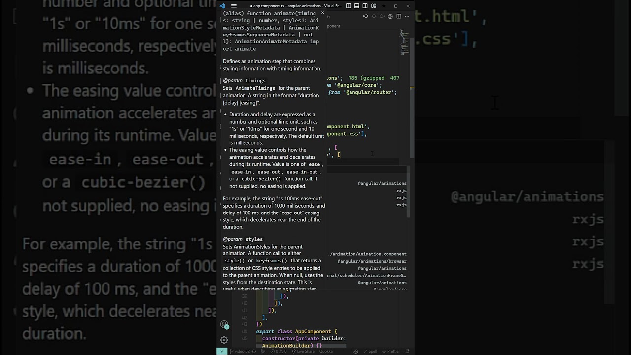 AnimateChild method to animate the child animations in Angular App - Angular16 #leelawebdev #angular