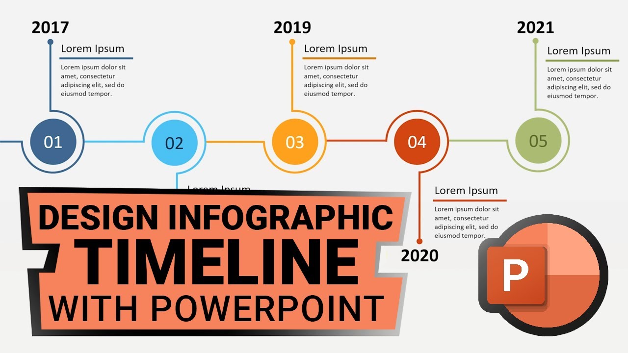 Design an Infographic Timeline with PowerPoint - TutsGO