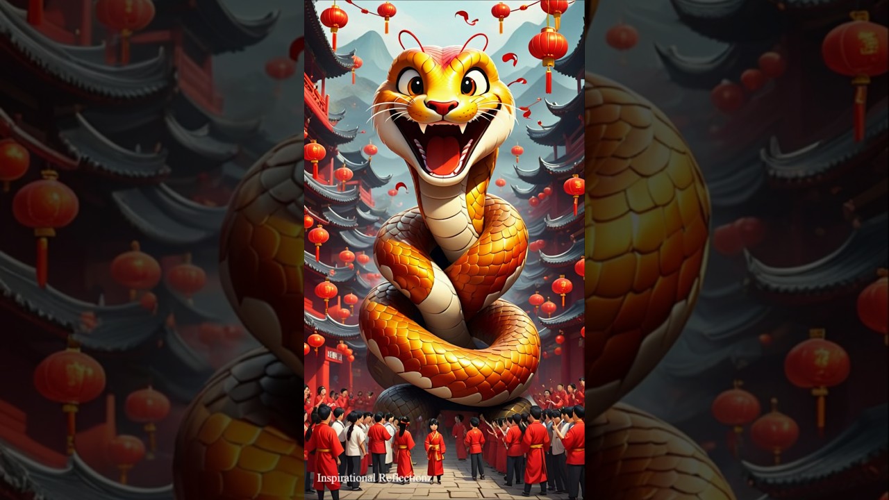 Year Of The Snake 2025 - Happy Chinese New Year 2025 - Happy Lunar New Year Of The Snake 2025