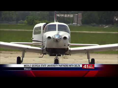 Middle Georgia State University’s aviation program partners with Delta Airlines