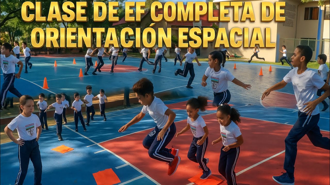 📍Spatial Orientation 🧭Full PE Class in 🗺️ Primary School [These Games Are Awesome] #PE #kids