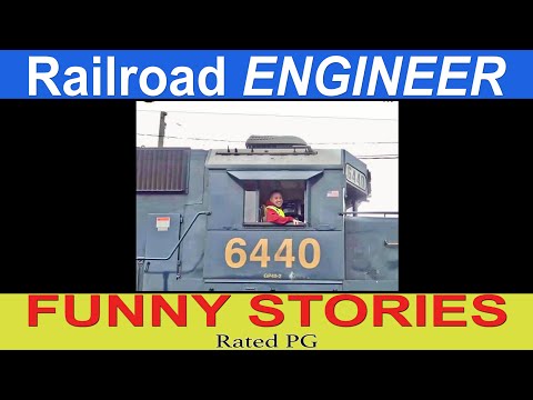 Railroad ENGINEER Tells FUNNY STORIES!