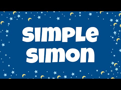Simple Simon Lyrics | Nursery Rhymes with Lyrics