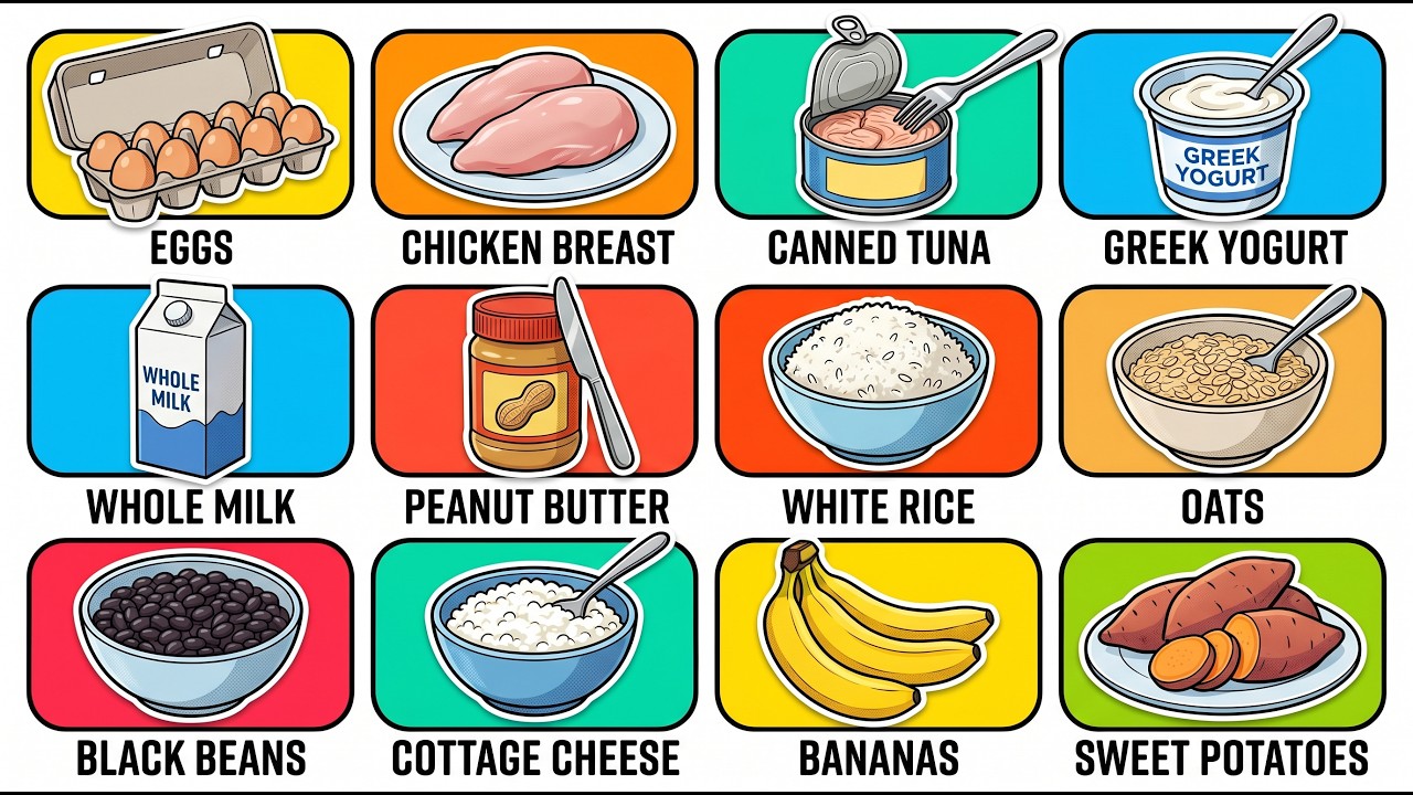 Every Muscle Building Food on a Budget Explained