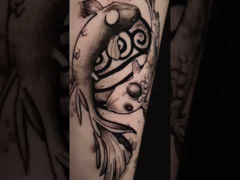 Japanese koi fish tattoo