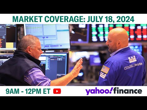 Stock market today: S&P 500, Nasdaq near session lows as tech rout continues | July 18, 2024