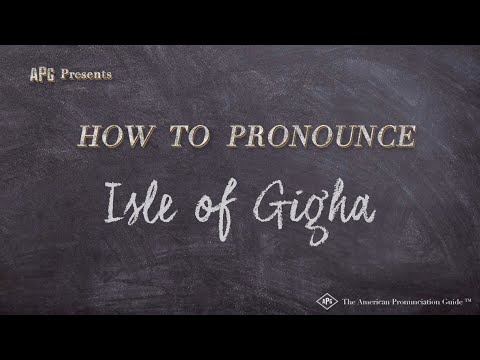 How to Pronounce Isle of Gigha (Real Life Examples!)