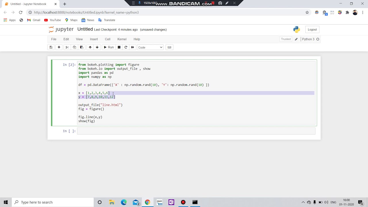 Python Data Visualization using Bokeh | Python to AI ML and Data Science| Code with Lakshit#89