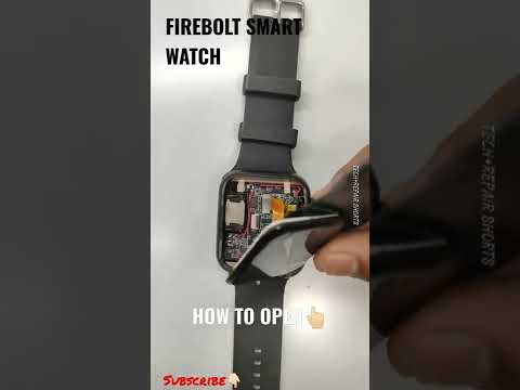 FIREBOLT smart watch (how to open)