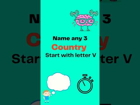 Name any 3 country start with V#viral #shorts #youtubeshorts #youtube #trending #shortsfeed