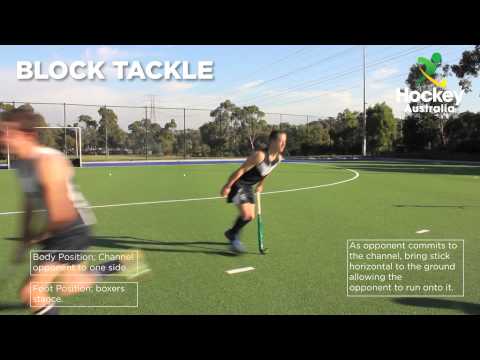 Block tackle – tips and techniques – Pure Hockey