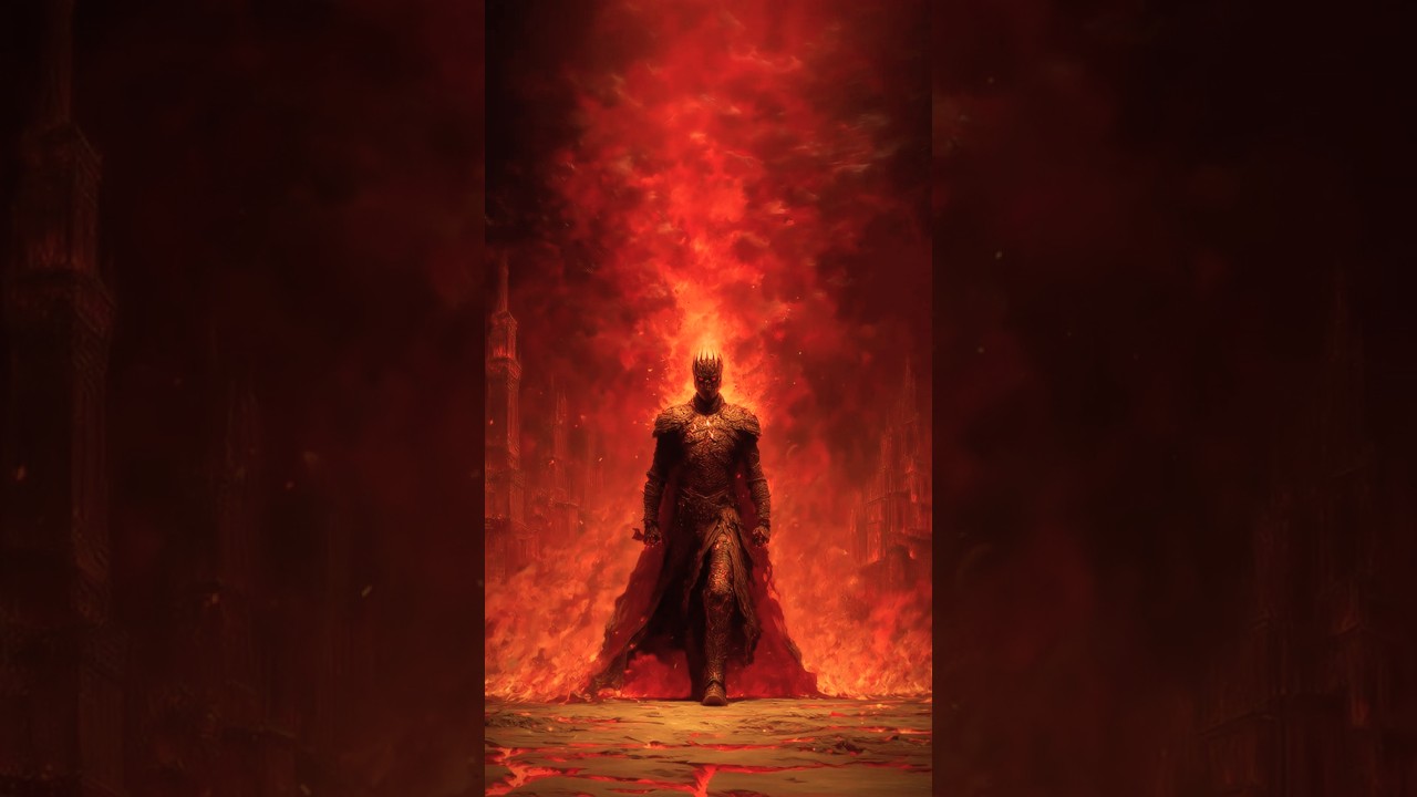 The Fire Mage Awakens | Epic Dark Fantasy AI Visual (Cinematic Short)