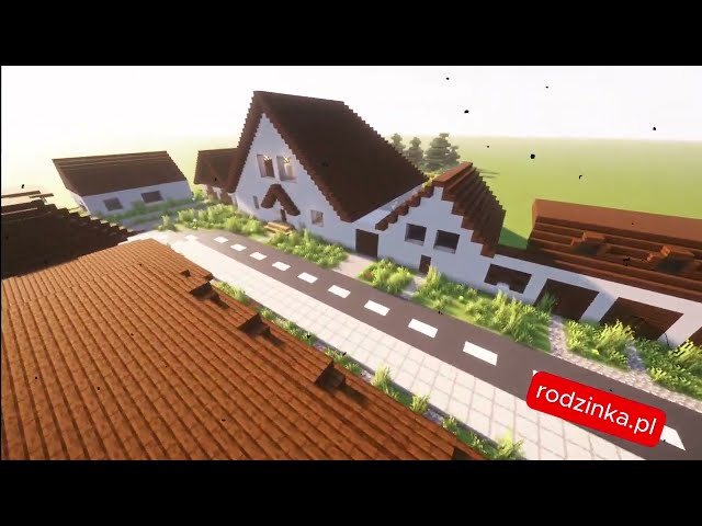 Rodzinka.pl Neighbourhood Minecraft Map