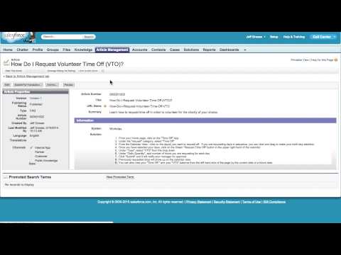CRMFYI Service Tips #004 - Enabling Topics for Knowledge Articles