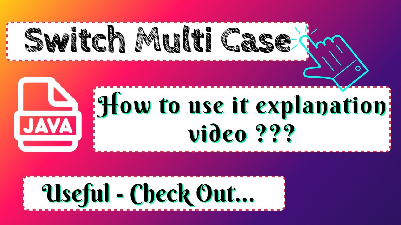 Single switch case with multiple values : Java.
