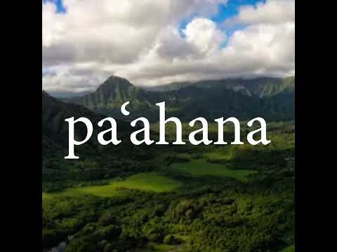 Hawaiian Word of the Week: Paʻahana