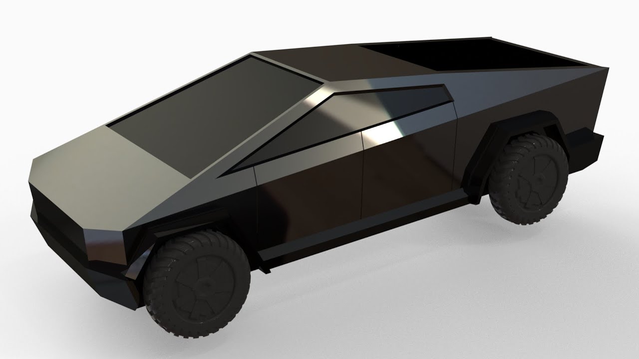 「DESIGN 182」 How to design CYBERTRUCK TESLA by Solidworks
