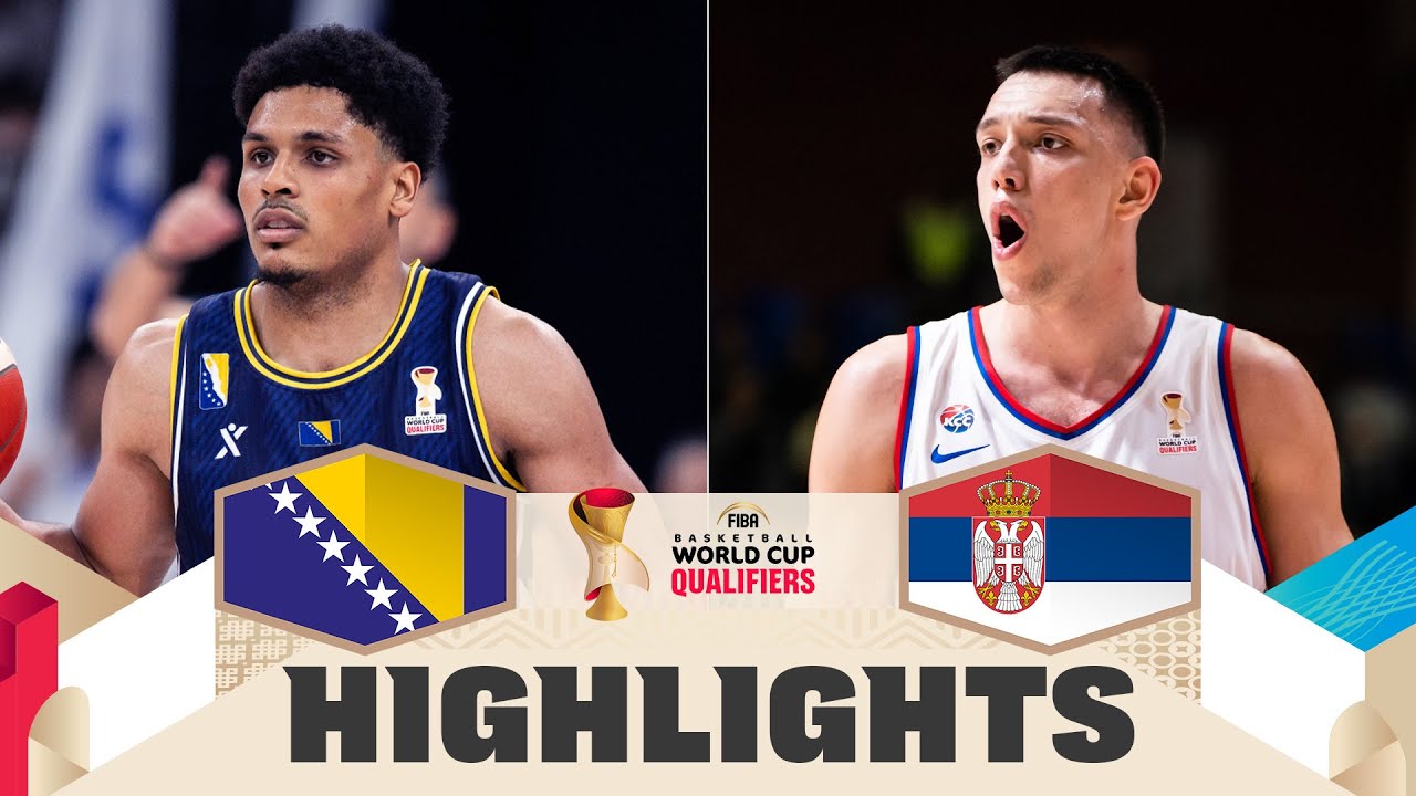 BIH 🇧🇦 v SRB 🇷🇸 | Highlights | FIBA Basketball World Cup 2027 European Qualifiers