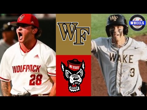 #8 Wake Forest vs #17 NC State Highlights (G1) | 2024 College Baseball Highlights