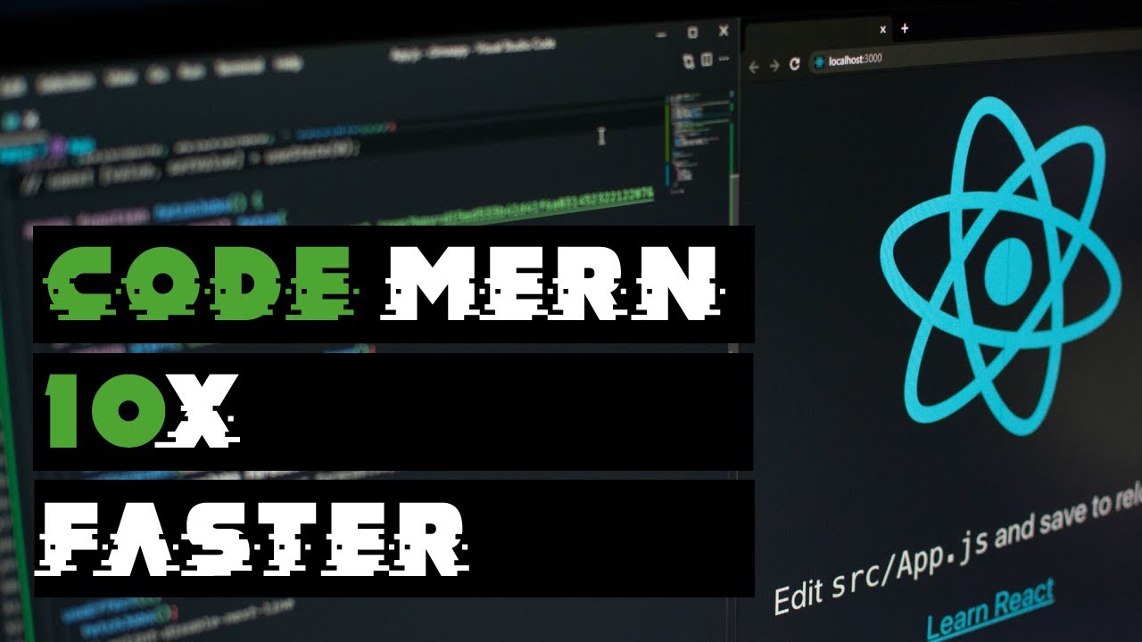 WRITE REACT CODE 10X FASTER | FULL STACK MERN NOTES APP IN 5 MIN
