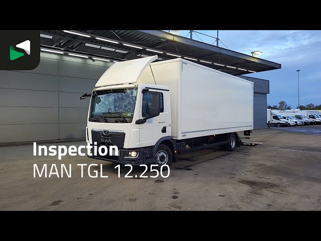 MAN TGL 12.250 4X2 Saxas Karosser för sluten lastbil - BAS World