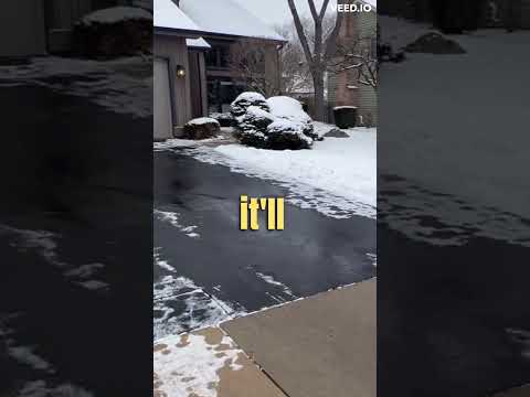Quick Simple Solution To Driveway Ice & Snow | Naperville Snow Removal