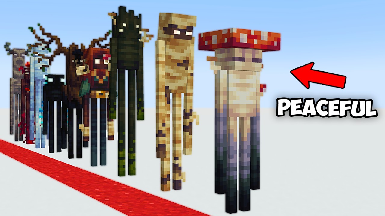 a mod with enderman you've never seen before