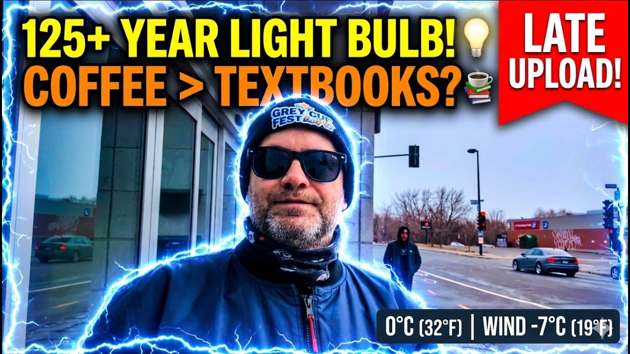 World’s Oldest Light Bulb & Coffee vs Textbooks TMS EP 296