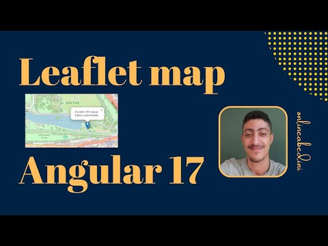 Leaflet map in angular 17