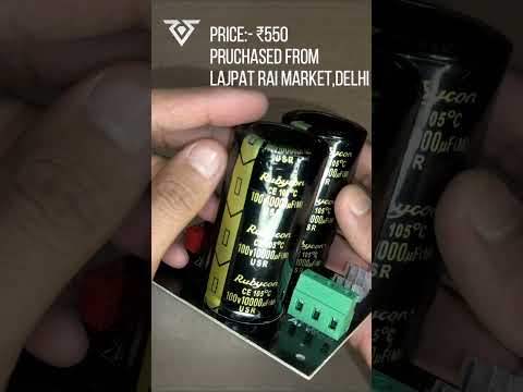 100V/10000uf Capacitor Power Supply for Amplifiers