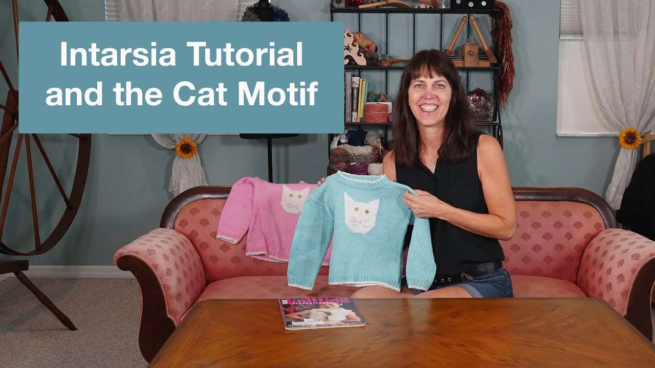 Intarsia Tutorial and the Cat Motif