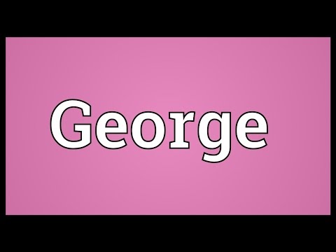 George Meaning