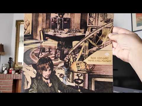 Rod Stewart 🇬🇧 - True Blue - Vinyl Never A Dull Moment LP 🇬🇧 1972