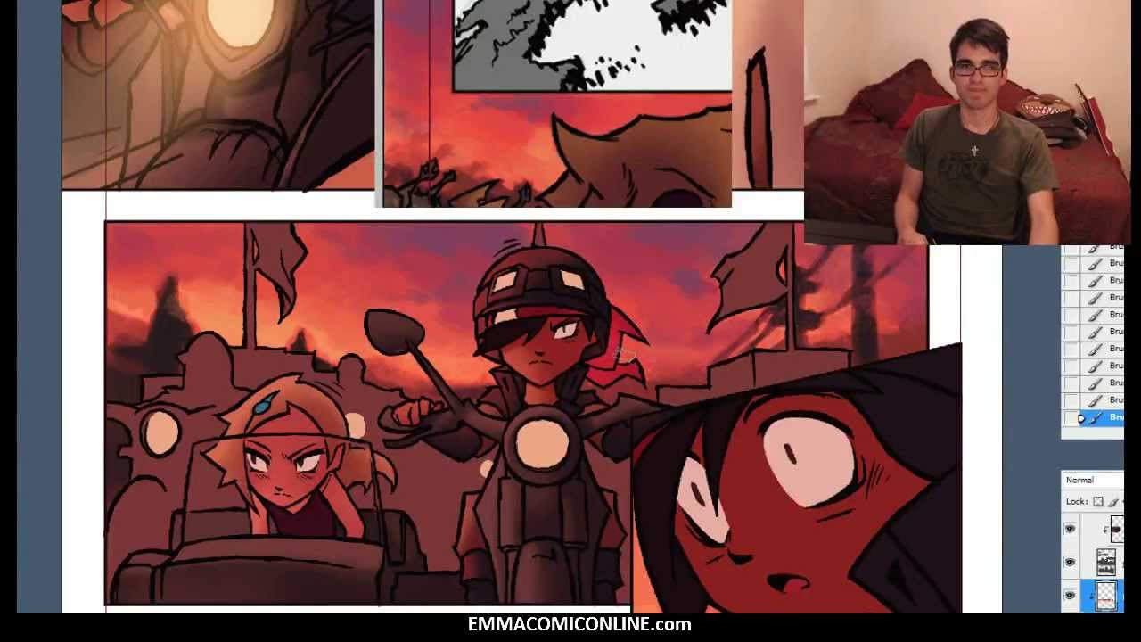 KNKL Daily # 74! finish DEM PANELS!