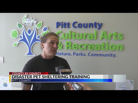 Pitt County Animal Services hosts disaster pet sheltering training