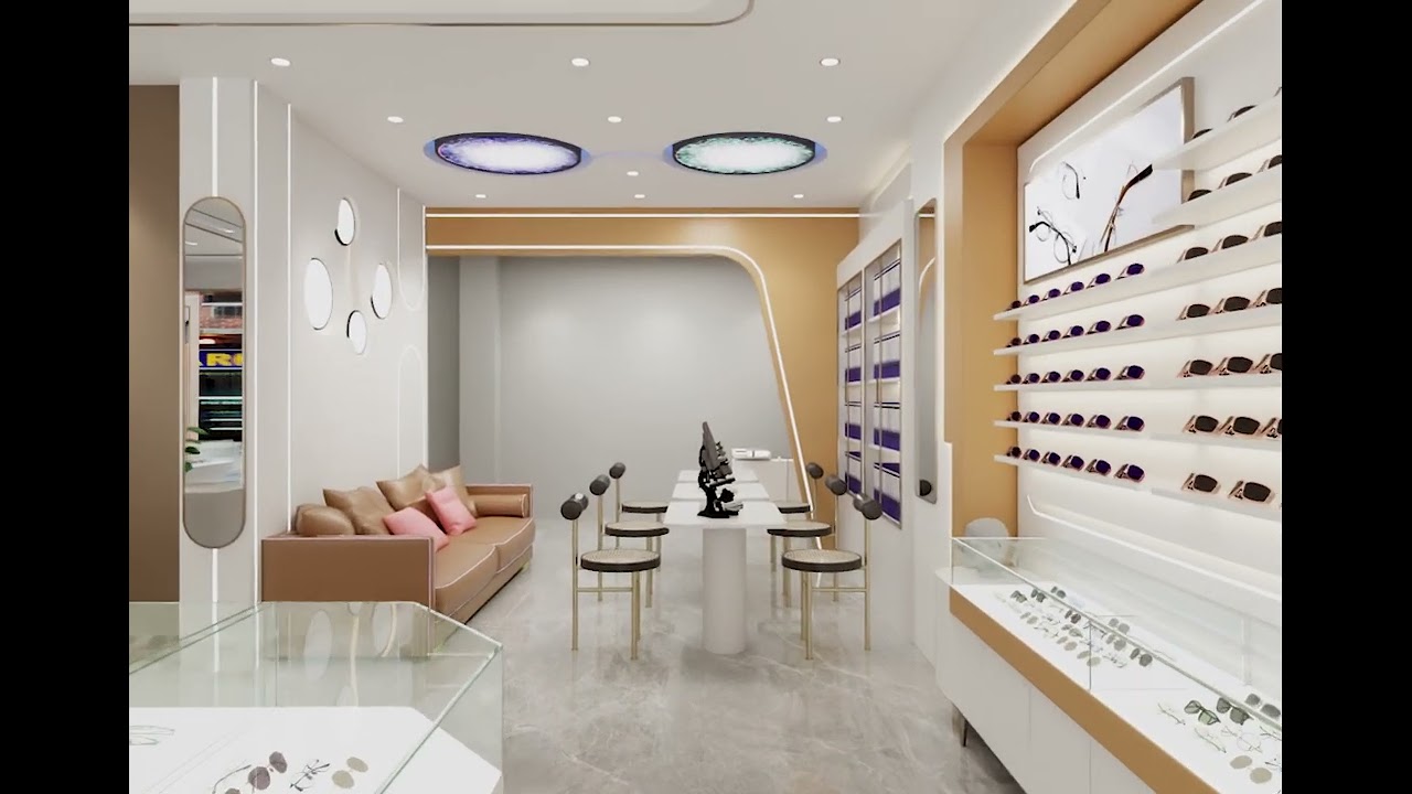 Glasses shop design - Provide One-Stop Customized Services!