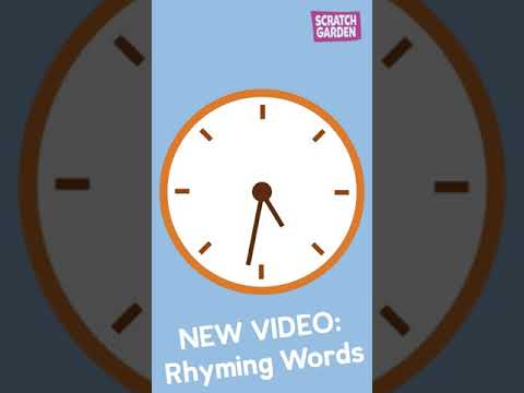 What rhymes with 'rhyme'?