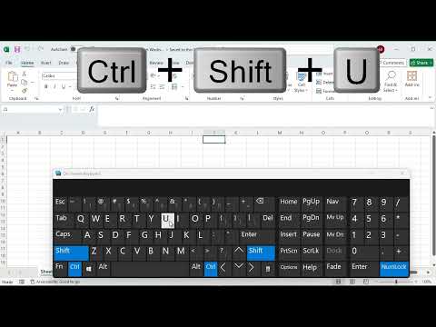 Shortcut to expand formula bar in excel