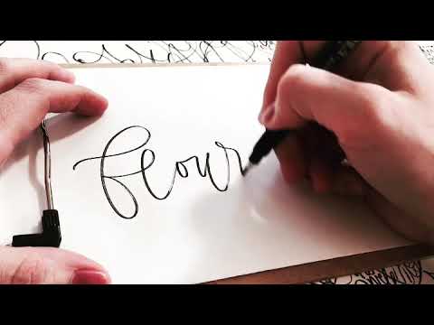 Watch Me Letter - FLOURISH Hand Lettering with Hello Flourish