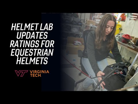 Virginia Tech Helmet Lab updates their ratings for equestrian helmets