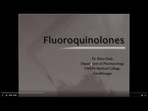 DNA Synthesis inhibitors - Fluoroquinolones - Dr. Rima Shah
