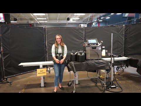 Keyence Ink Jet Coder Demonstration