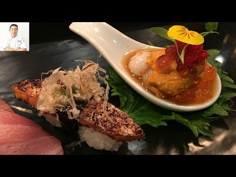Stunningly Created Moriawase: Aaron Lau - Master Sushi Chef Series