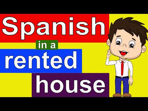 SPANISH IN A RENTED APARTMENT OR HOUSE - LEARNING SPANISH FOR BEGINNERS