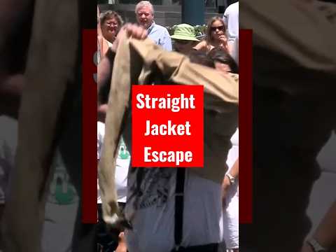 Straight Jacket Escape #bobbymaverick