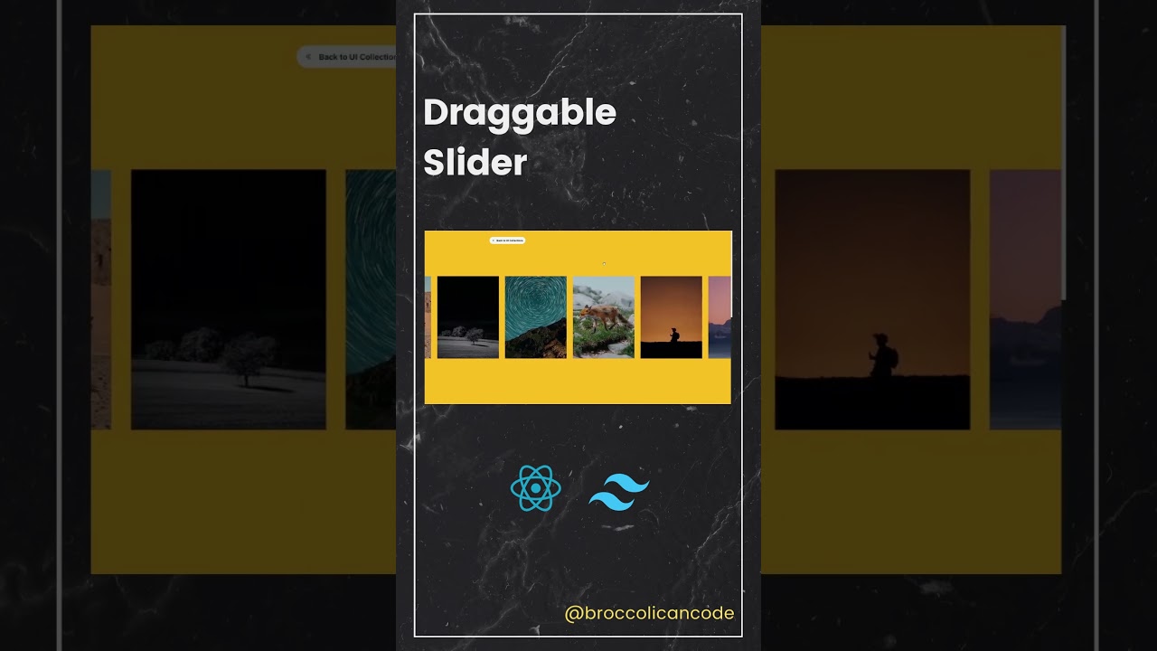 Draggable Slider