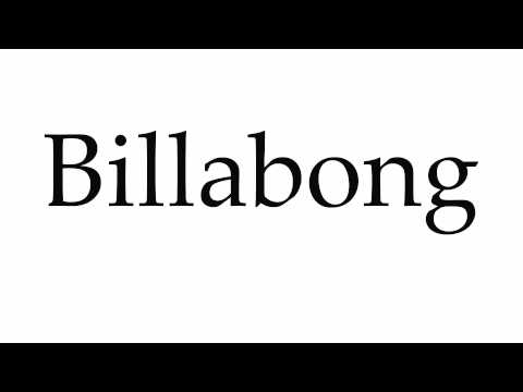 How to Pronounce Billabong