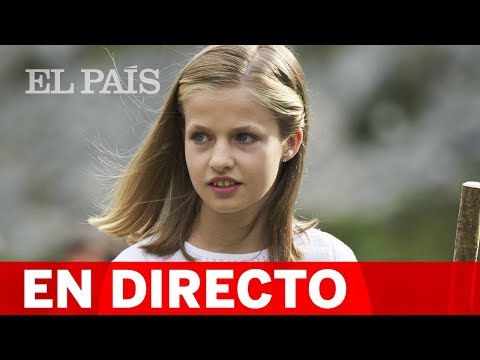 Directo: La Princesa LEONOR lee la Constitución en el día de su cumpleaños